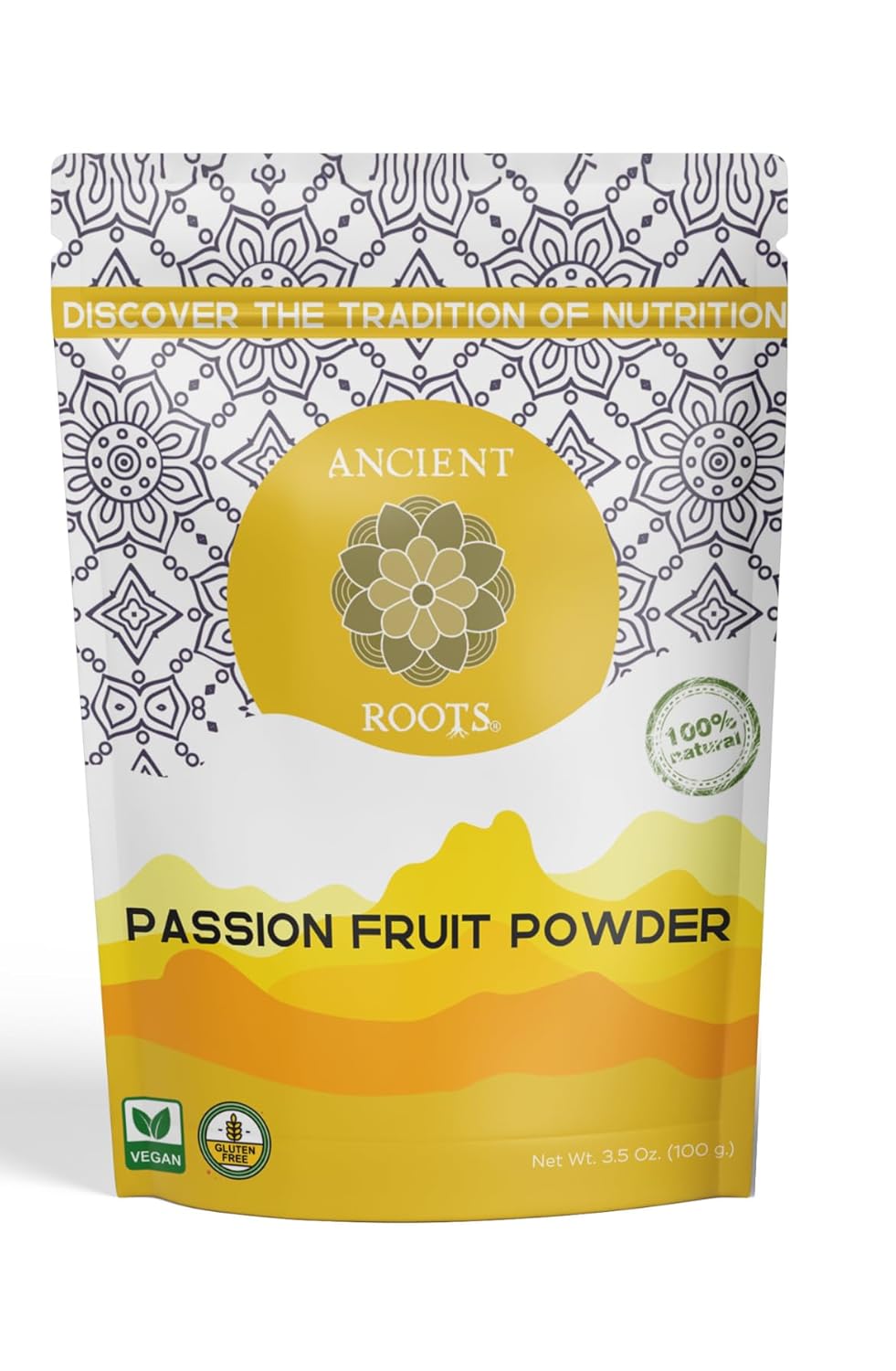 Amazon.com: Ancient Roots Passion Fruit Powder- All-Natural Food ...