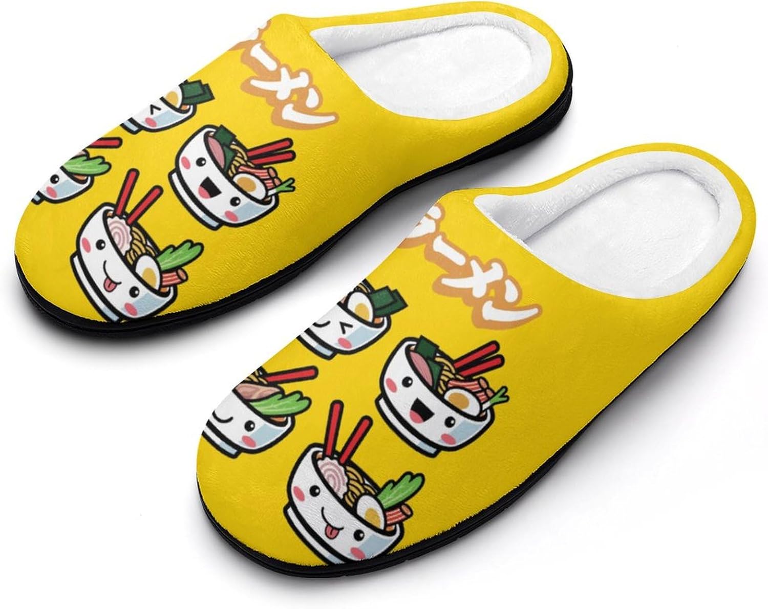 Amazon.com | HZQYHD Ramen Noodle Soup Pattern Slippers for Women Girls ...
