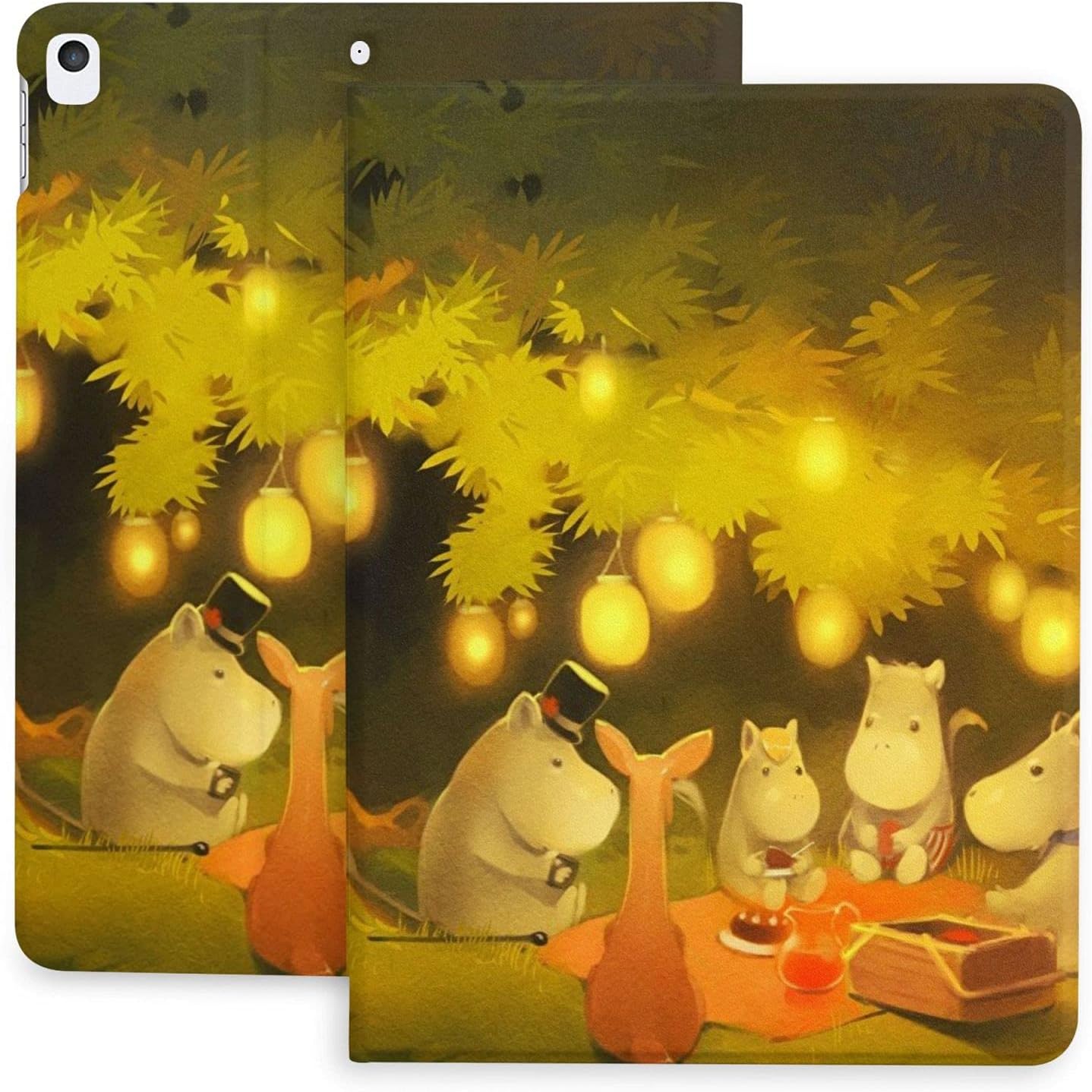 Amazon.co.jp: ムーミン Moomins Ipad Pro 2020-11 Ipad Pro 2020-12.9ブラケット機能付き ...