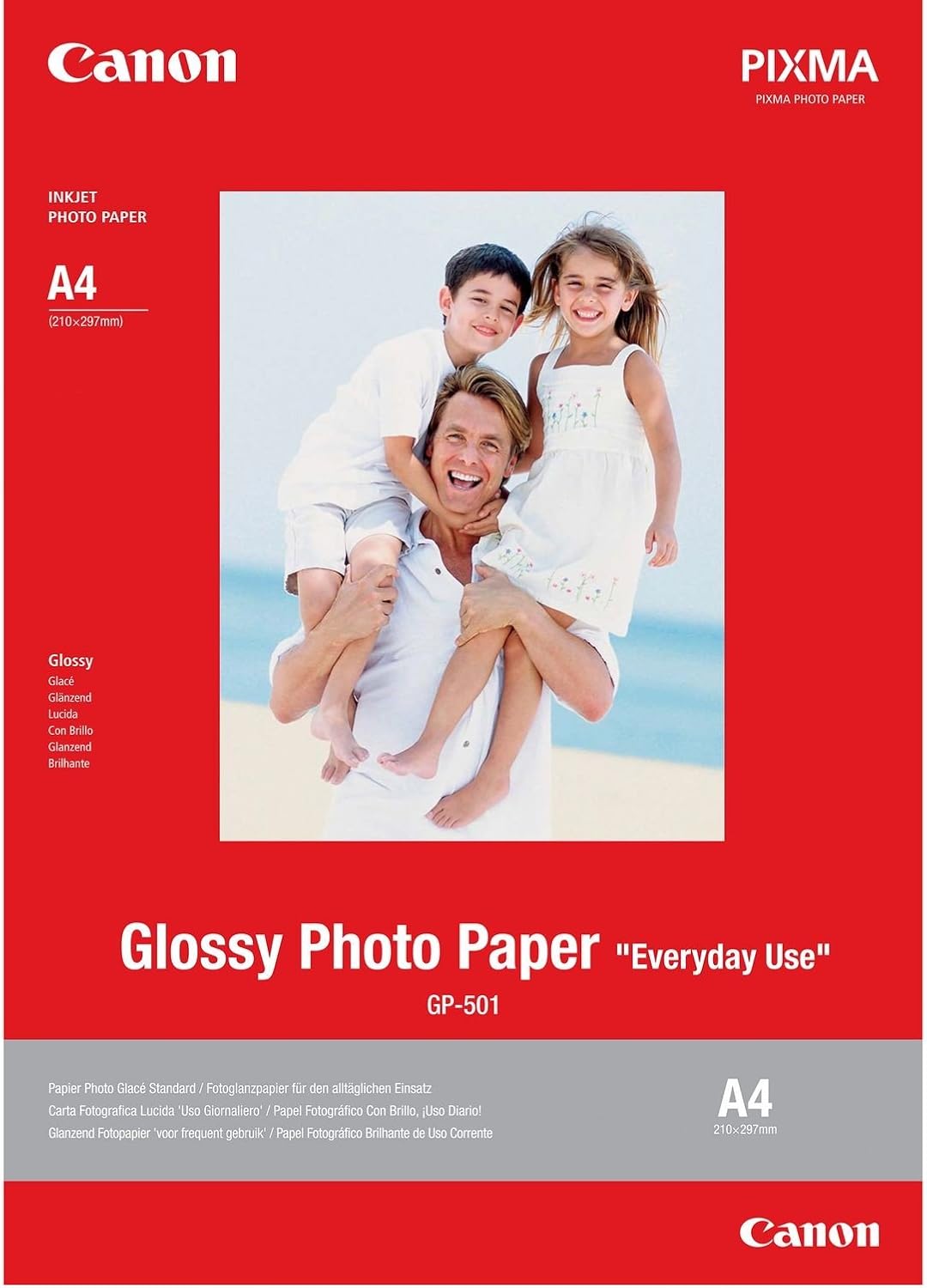 Canon GP 501 Glossy Photo Paper A4 Size 20 Sheets 200 G m Amazon canon-gp-501-glossy-photo-paper-a4-size-20-sheets-200-g-m-amazon