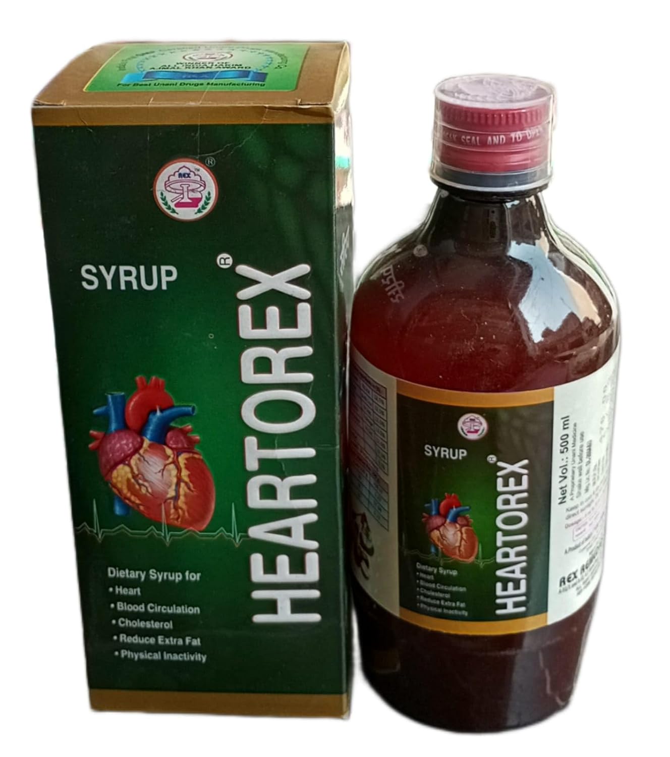Rex Heartorex Syrup 500ml : Amazon.in: Health & Personal Care