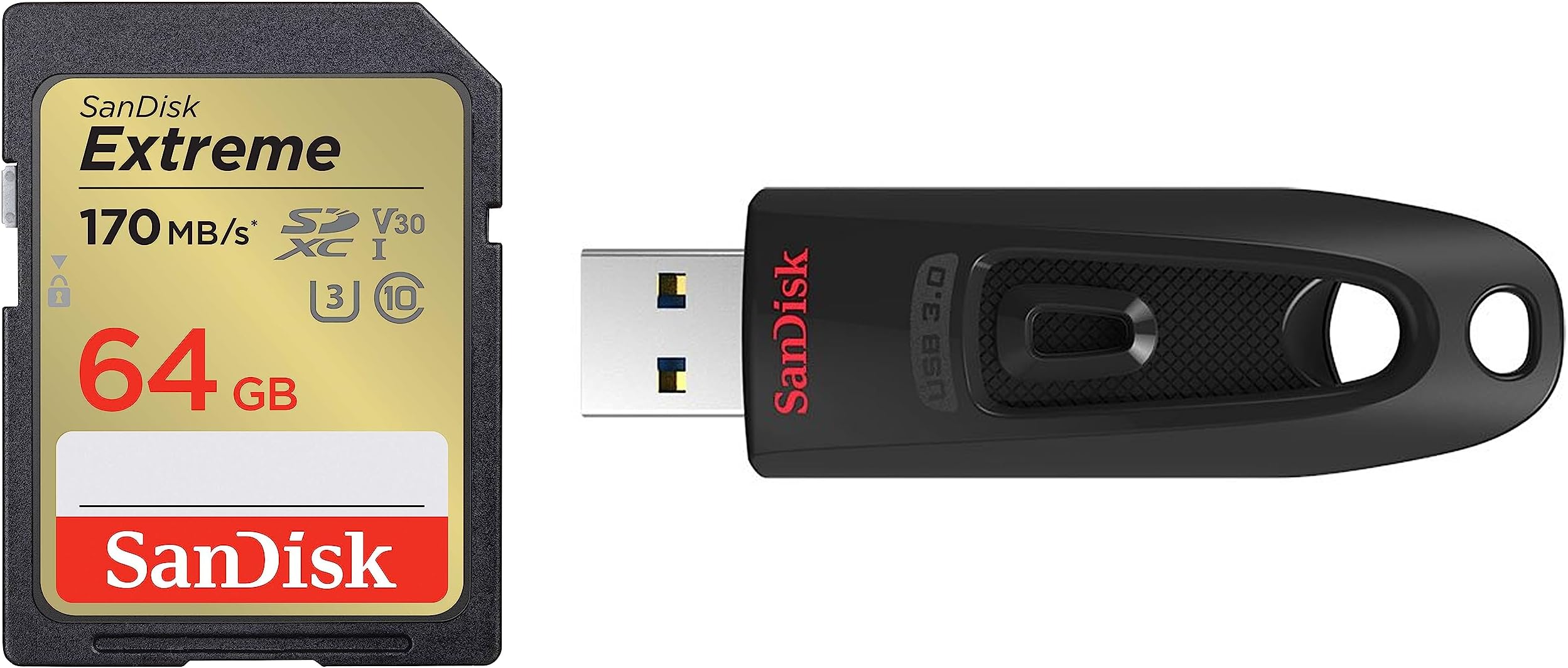 SanDisk Extreme SD UHS I 64GB Card for 4K Video for DSLR and Mirrorless ...
