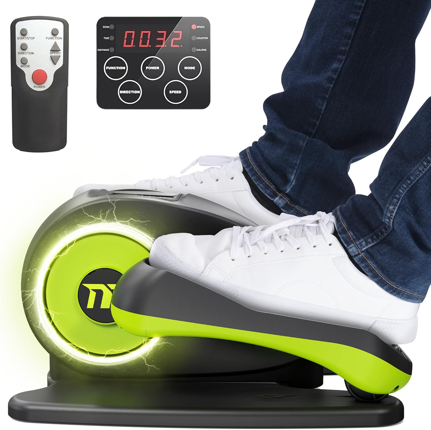 Amazon.com : Motion Matrix Elliptical Exercise Machine – Silent Under ...