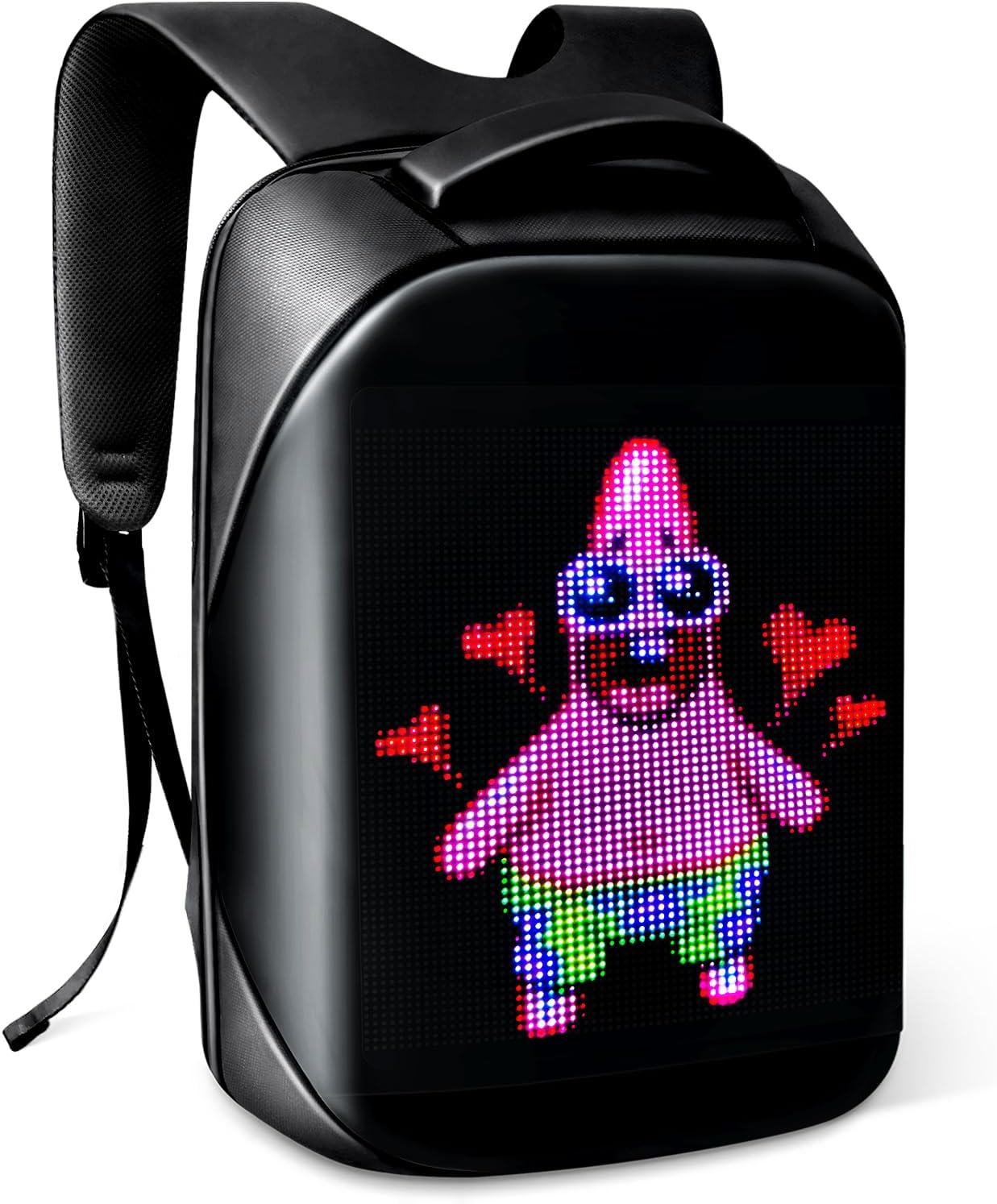 Amazon.com: XBAG LED Backpack Customizable Led Screen Hard Case Laptop ...