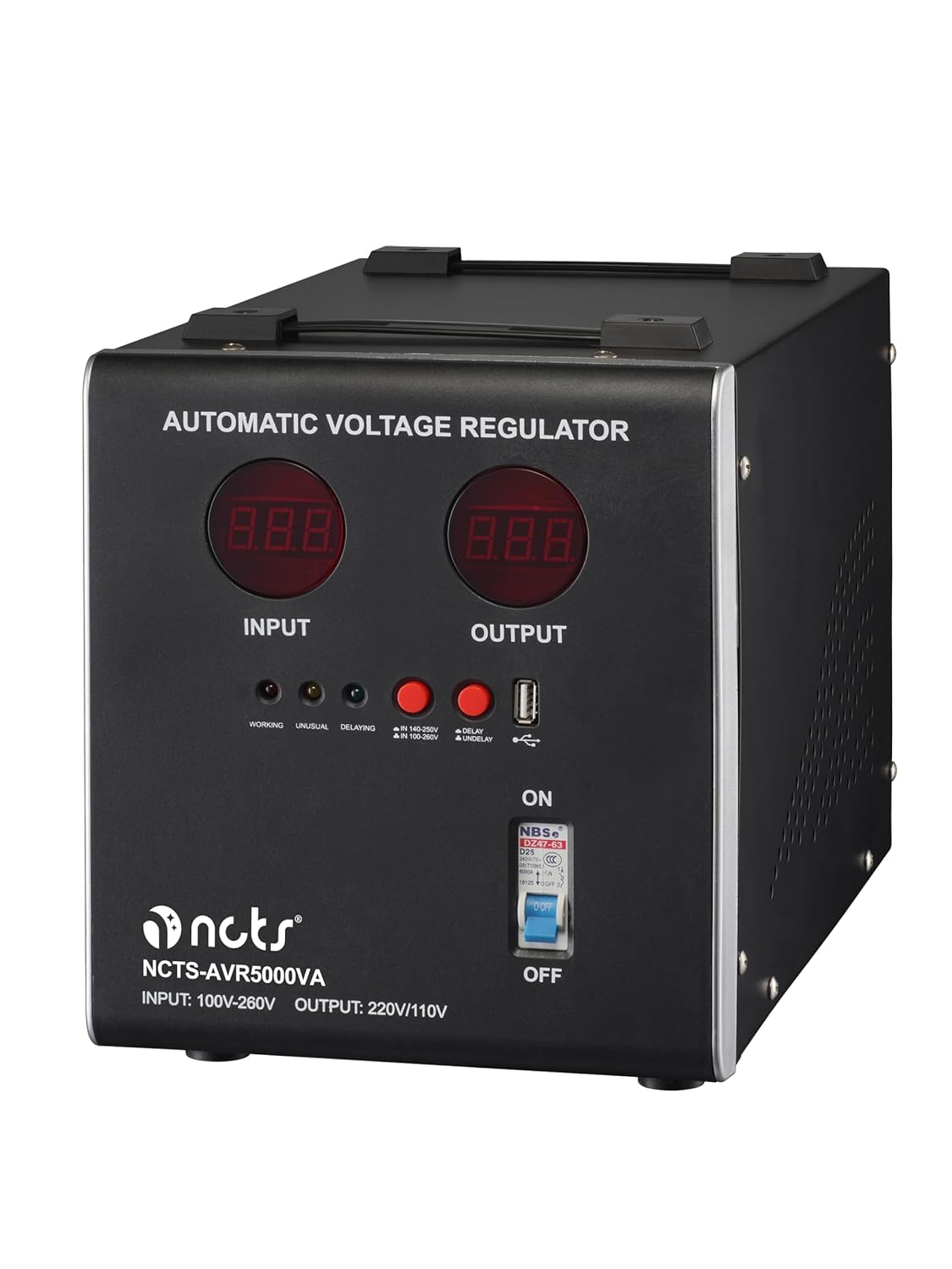 NCTS AVR5000VA Automatic Voltage Regulator 5000VA, input voltage 100 ...