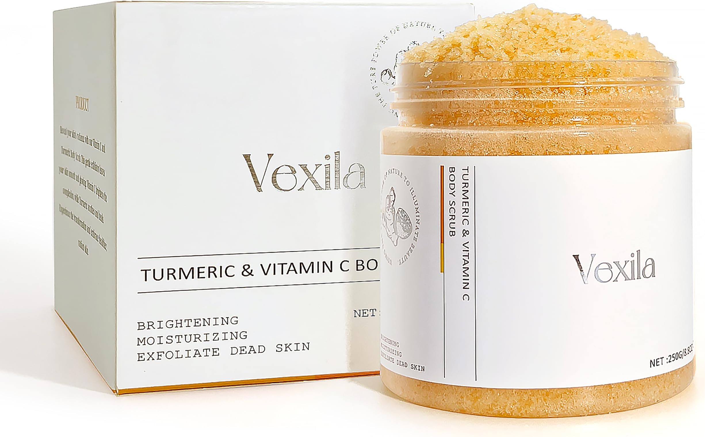 Amazon.com : POP MODERN.C Turmeric and Vitamin C Body Scrub Remove Dead ...