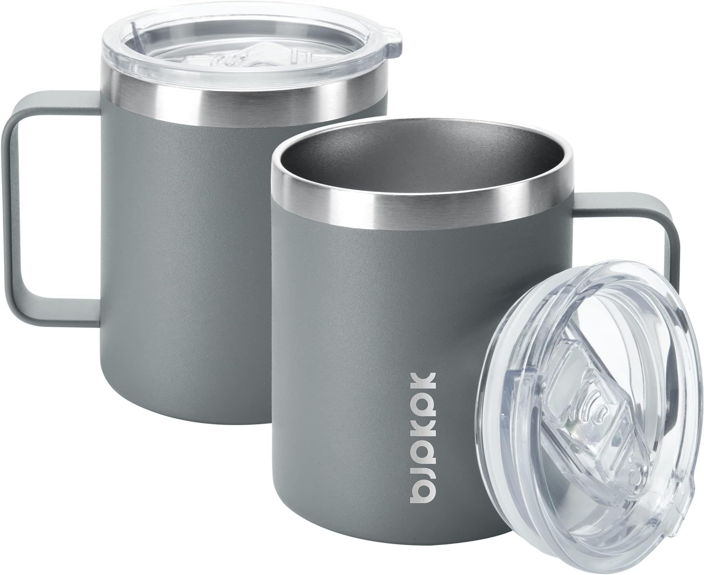 Contigo - Taza de acero inoxidable aislada al vacío con asa y tapa a ...