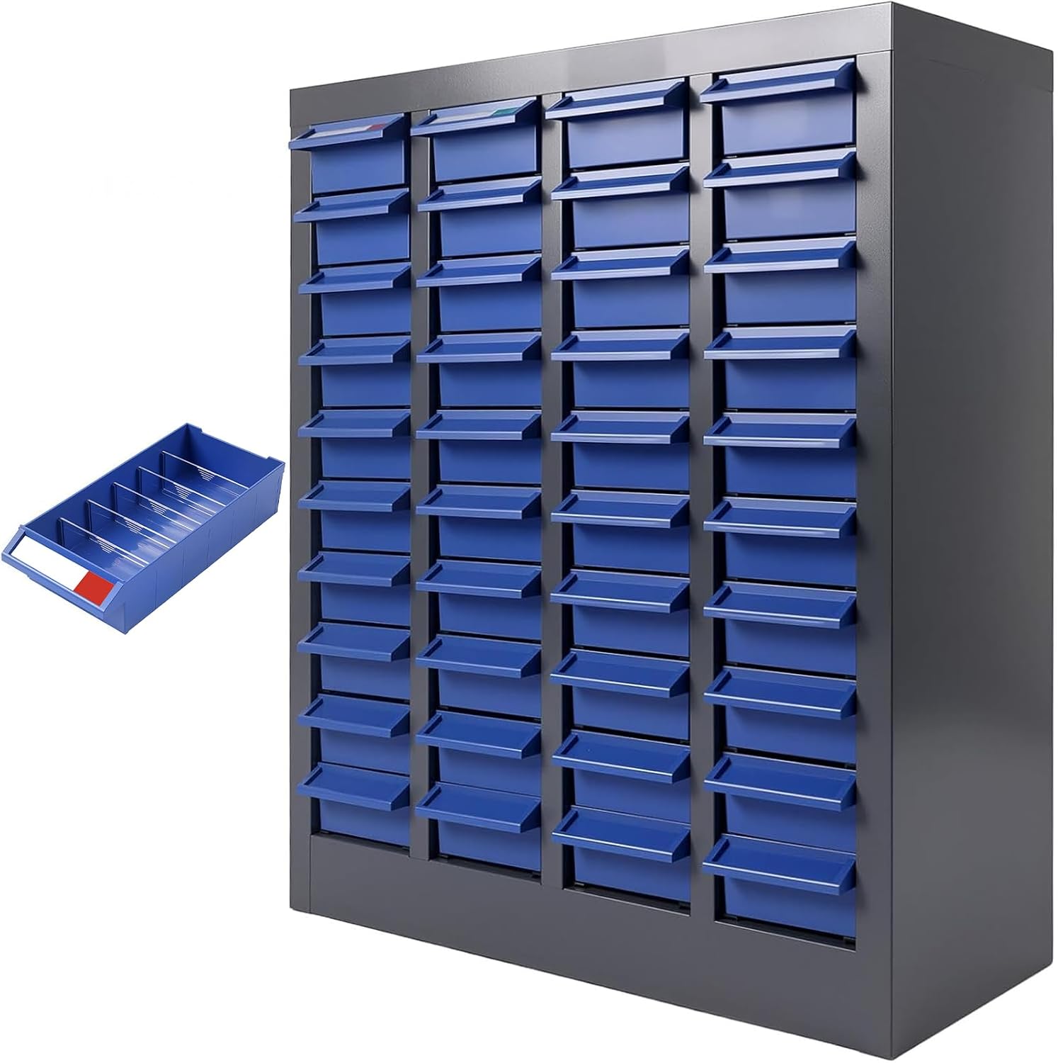 Amazon.com: 40 ABS Drawer Parts Storage Cabinet, Stainless Steel Nut ...