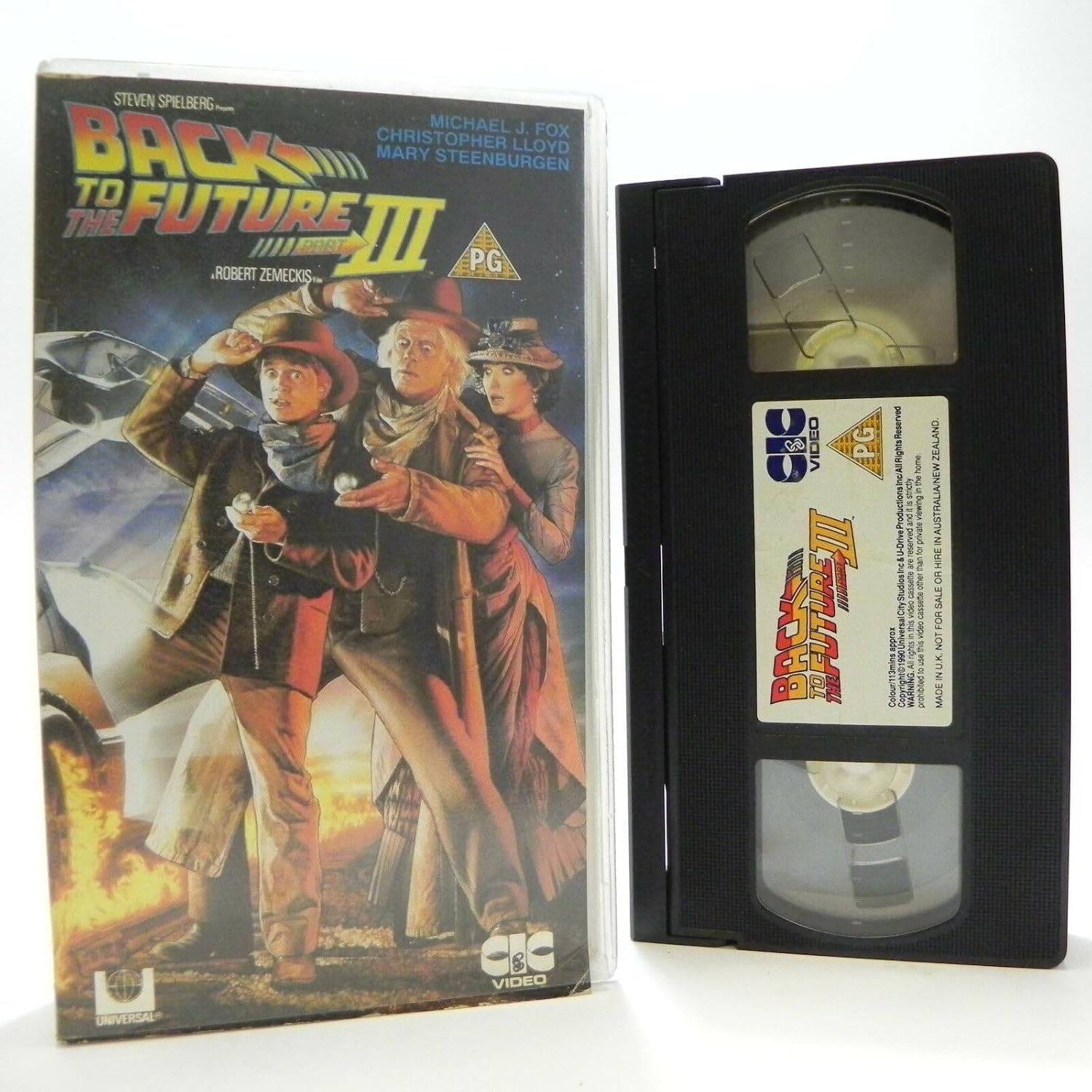Amazon.com: Back to the Future Part III [VHS] : Electronics