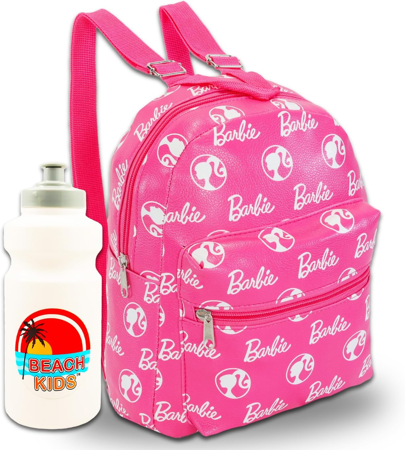 Amazon.com | Barbie Mini Backpack for Kids Set - 10” Faux Leather ...