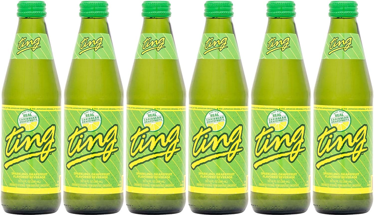 Amazon.com : Ting, Sparkling Jamaican Grapefruit Flavored Beverage, 10 ...