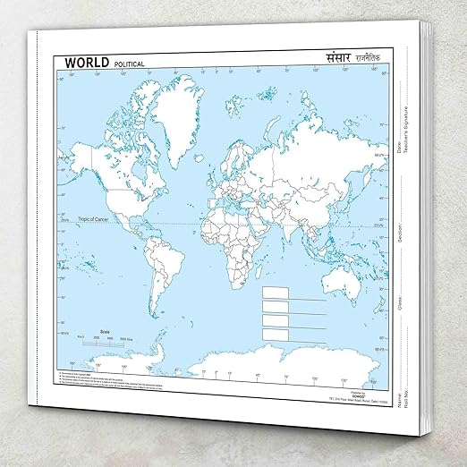 World Political Outline Map