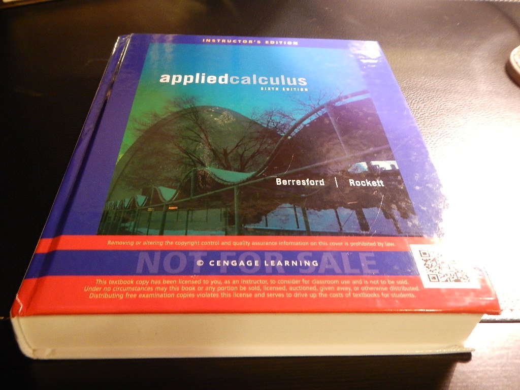 Applied Calculus: Berresford, Geoffrey C., Rockett, Andrew M ...