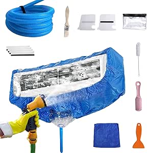 Amazon.com: Qivine Mini Split Cleaning Kit, Split Air Conditioner ...