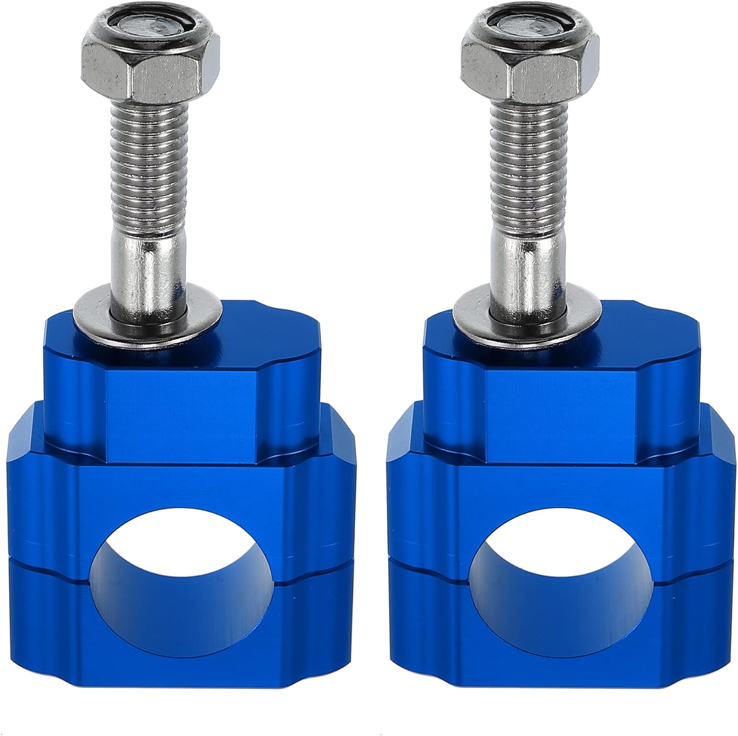 Amazon.com: X AUTOHAUX 2pcs Motorcycle Handlebar Bracket Clamp Risers ...