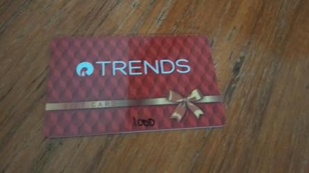 Reliance Trends Gift Card : Amazon.in: Gift Cards
