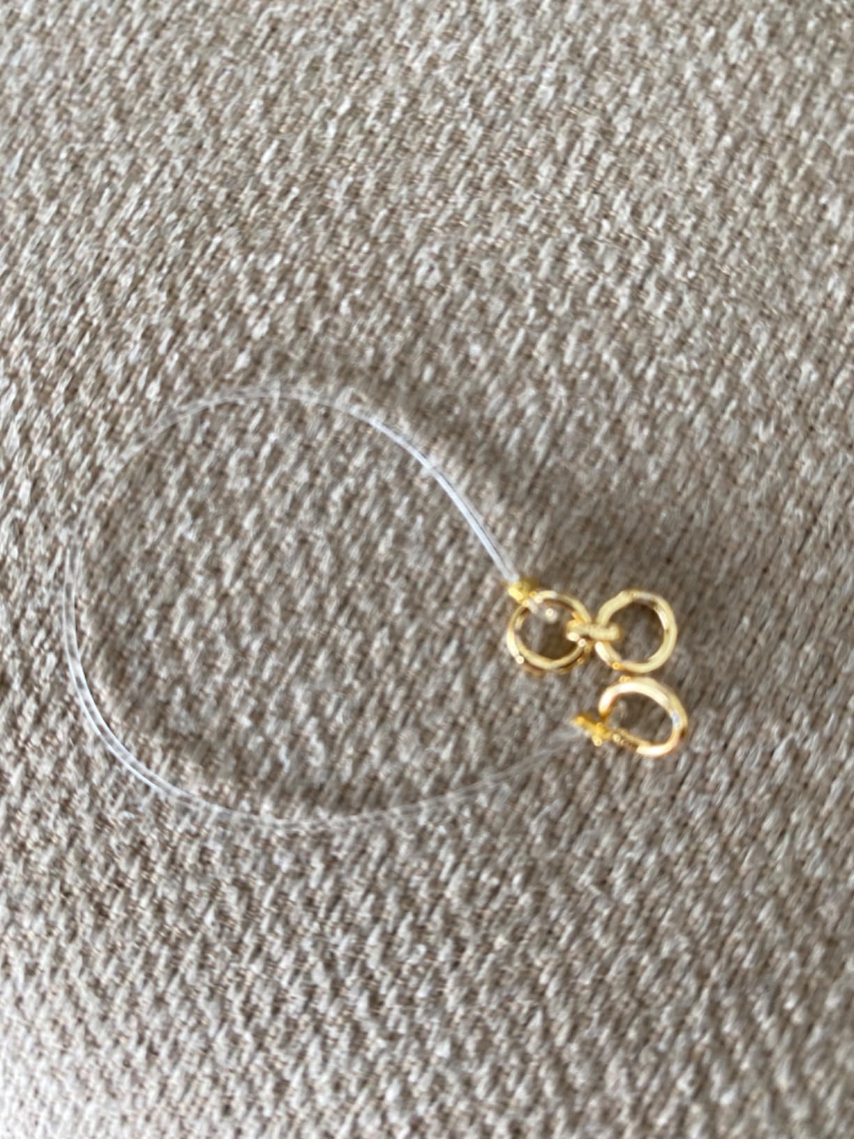 Kyoot Jewels Invisible Kaan Chain Transparent Flexible Stretchable ...