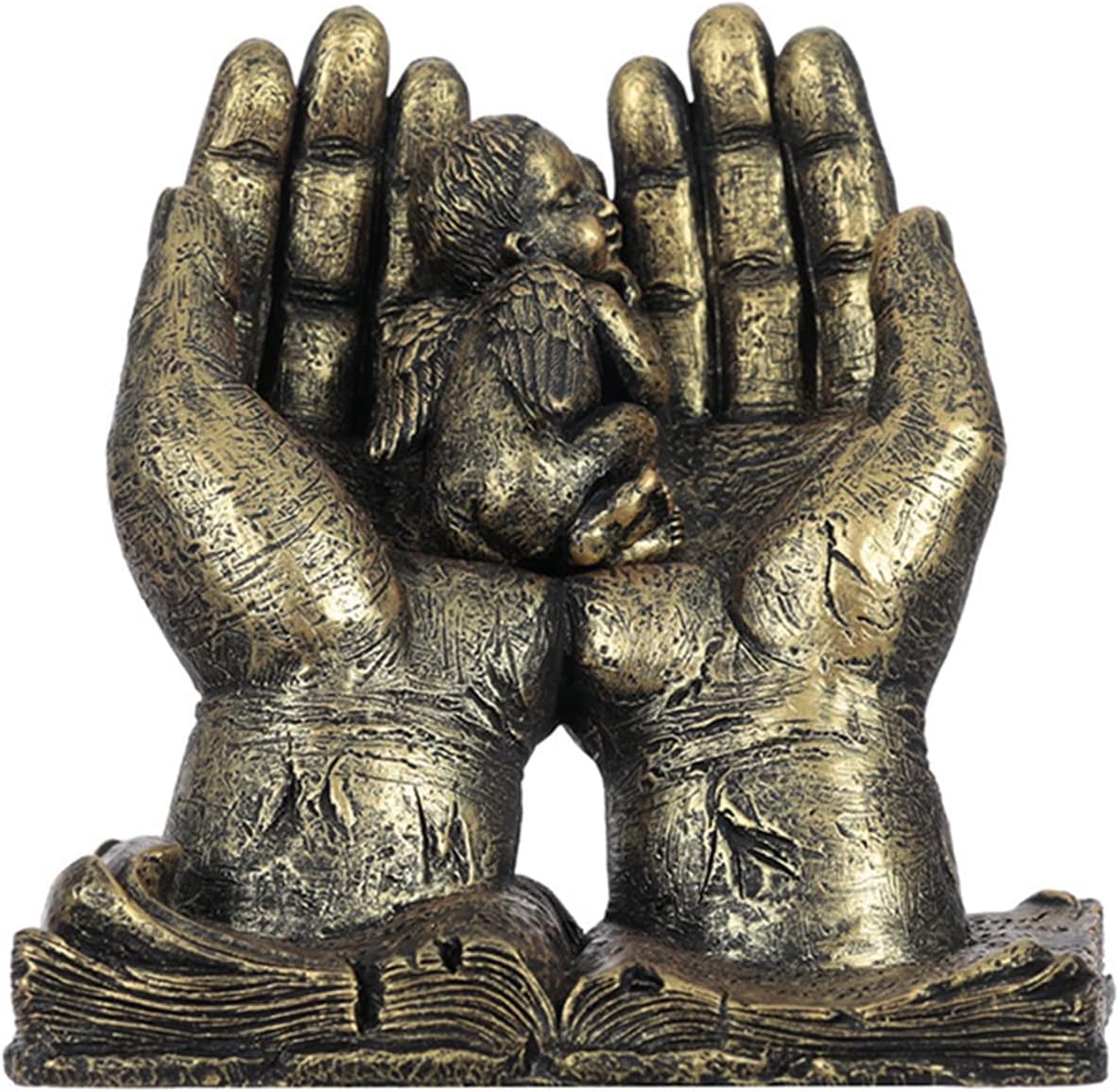 Amazon.com: Hand of God Art Sculptures Resin Desk Figurine Hand Statue ...