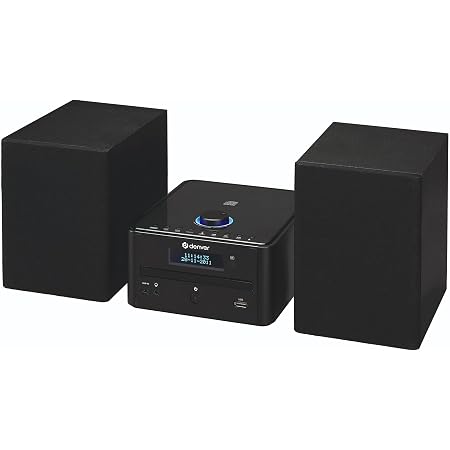 Denver MDA-270 Micro HiFi DAB+ Radio, FM, Home CD Player with Bluetooth ...