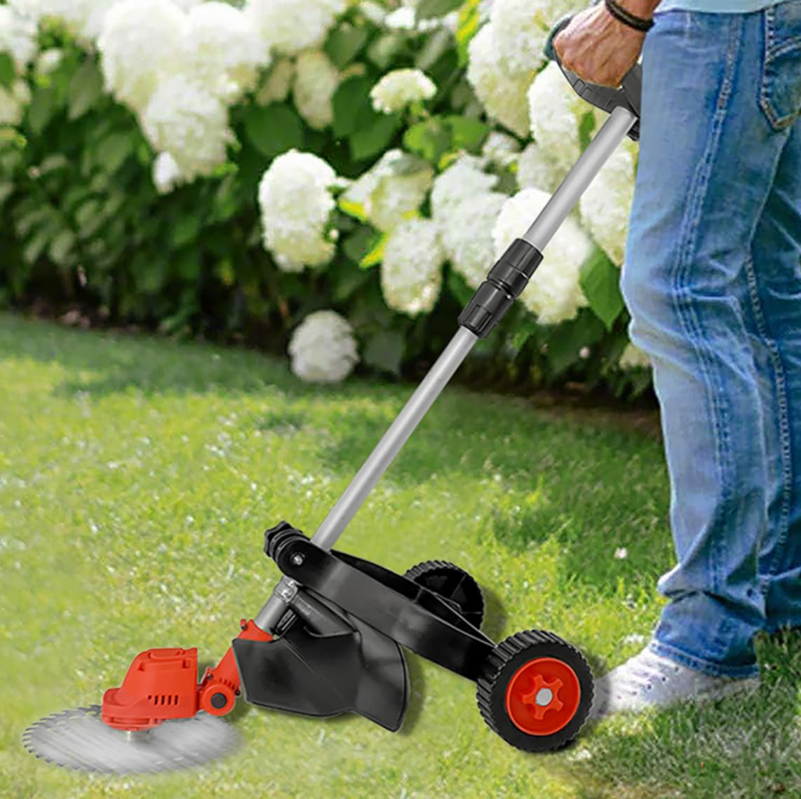 Snapklik.com : String Trimmer Support Wheels Attachment, Weed Wacker ...