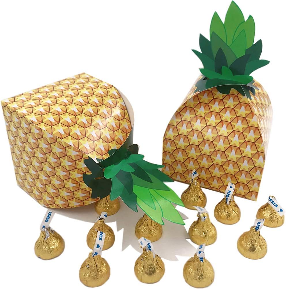 Amazon.com: Suponey Pineapple Party Favor Boxes Large Pineapple Gifts ...