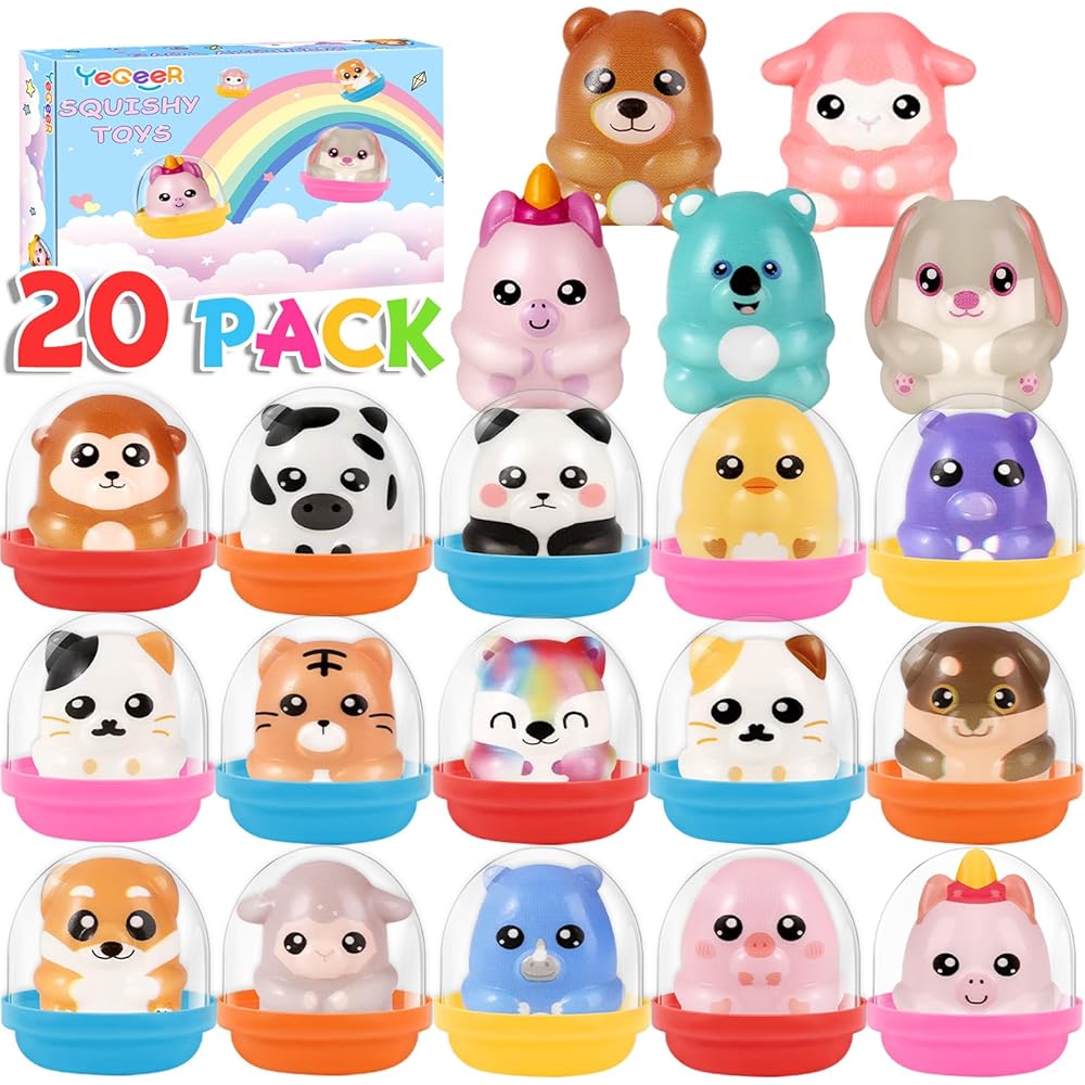 $3/mo - Finance 20 Pack Squishy Toys, Kawaii Squishys Slow Rising ...