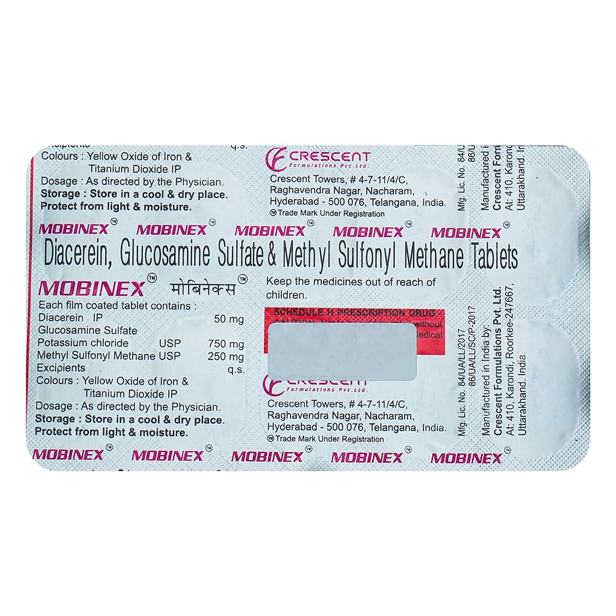 MOBINEX - Strip of 10 Tablet : Amazon.in: Health & Personal Care