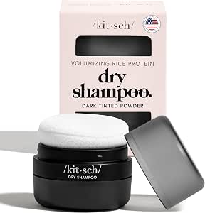 Kitsch Dry Shampoo for Women | Texture Powder for Men – Volumizing Dark ...