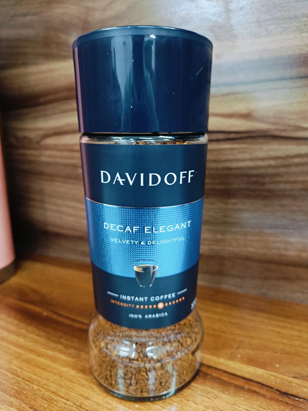 Davidoff Decaf Elegant Instant Coffee - 6/12 Intensity - 100% Arabica ...