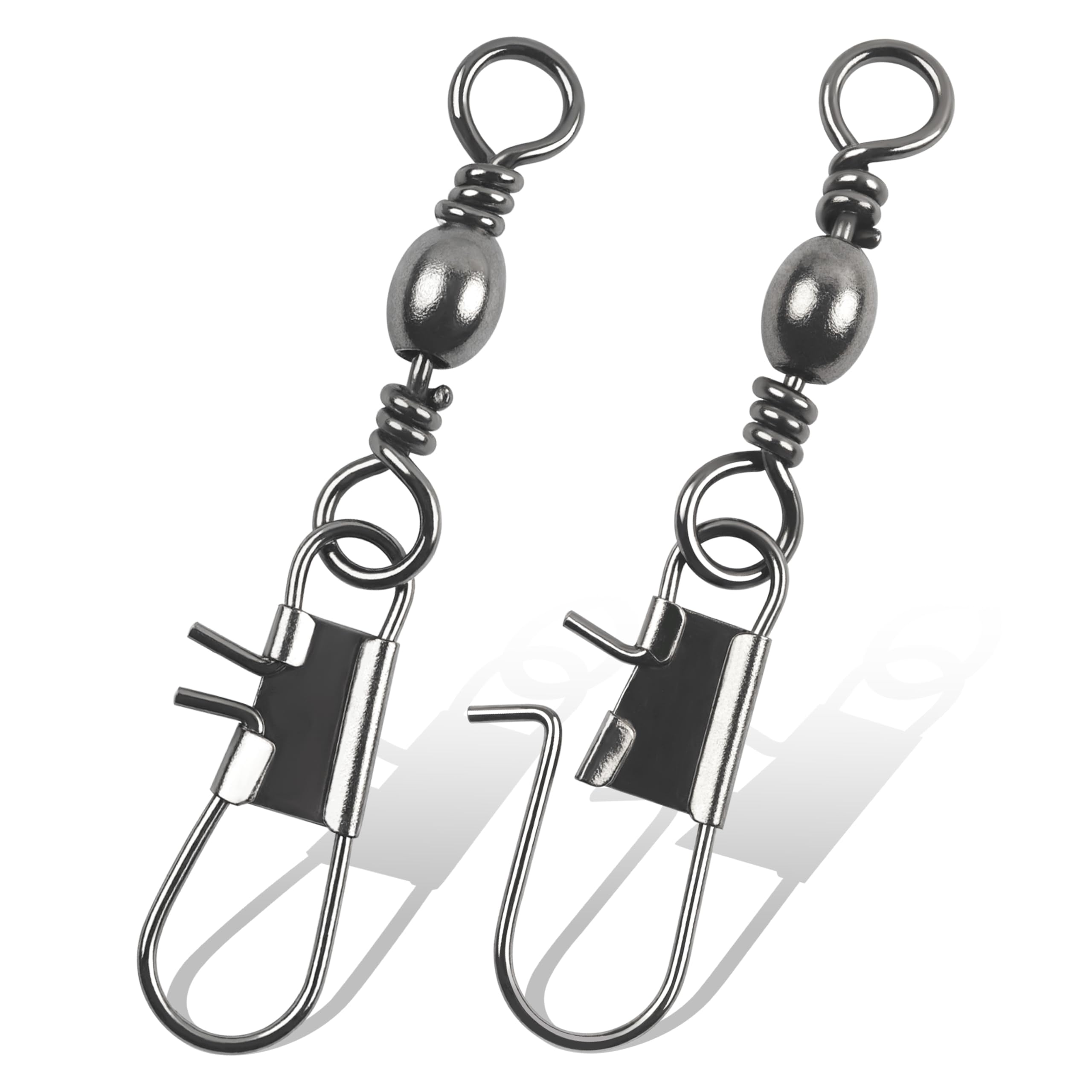 Fishing Swivel Snaps SHADDOCK 140 Pcs Kit With Ball Bearing And 3 Way ...
