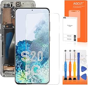 Amazon.com: OLED for Samsung Galaxy S20 5G Screen Replacement S20 5G LCD Display SM-G981 SM ...