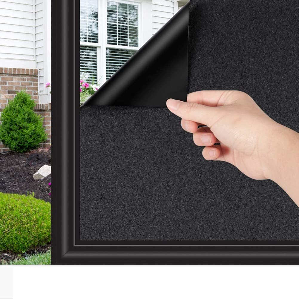 Buy CHIPAK Black Glitter Privacy Window Film Frosting Film Window ...
