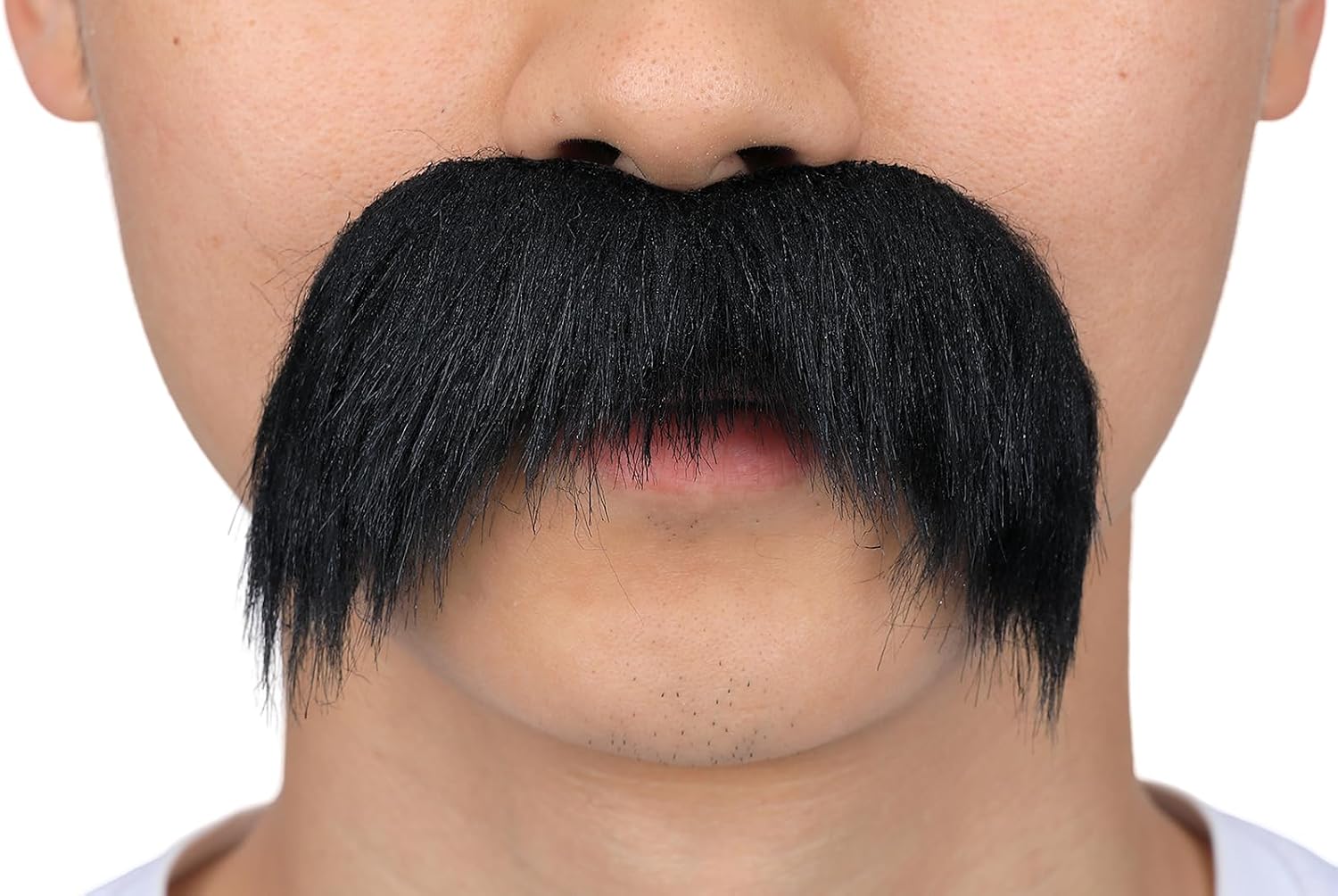 Amazon.com: Self Adhesive Fake Mustache Party Realistic False Facial ...