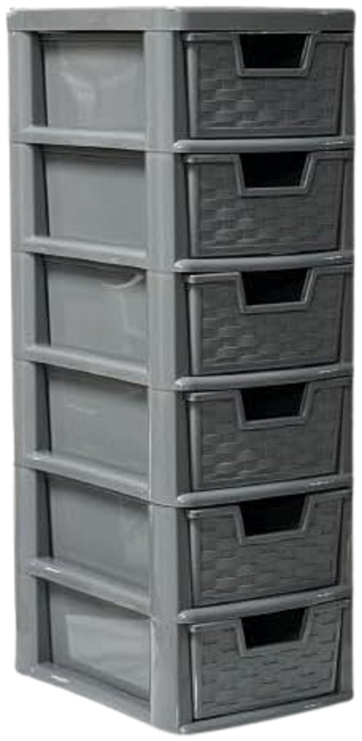 6 Tier mini Storage Drawers Unit Small Tower Storage Unit Homes ...