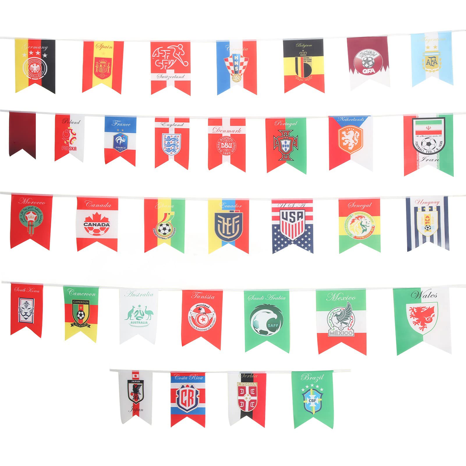 World Cup Team Flags