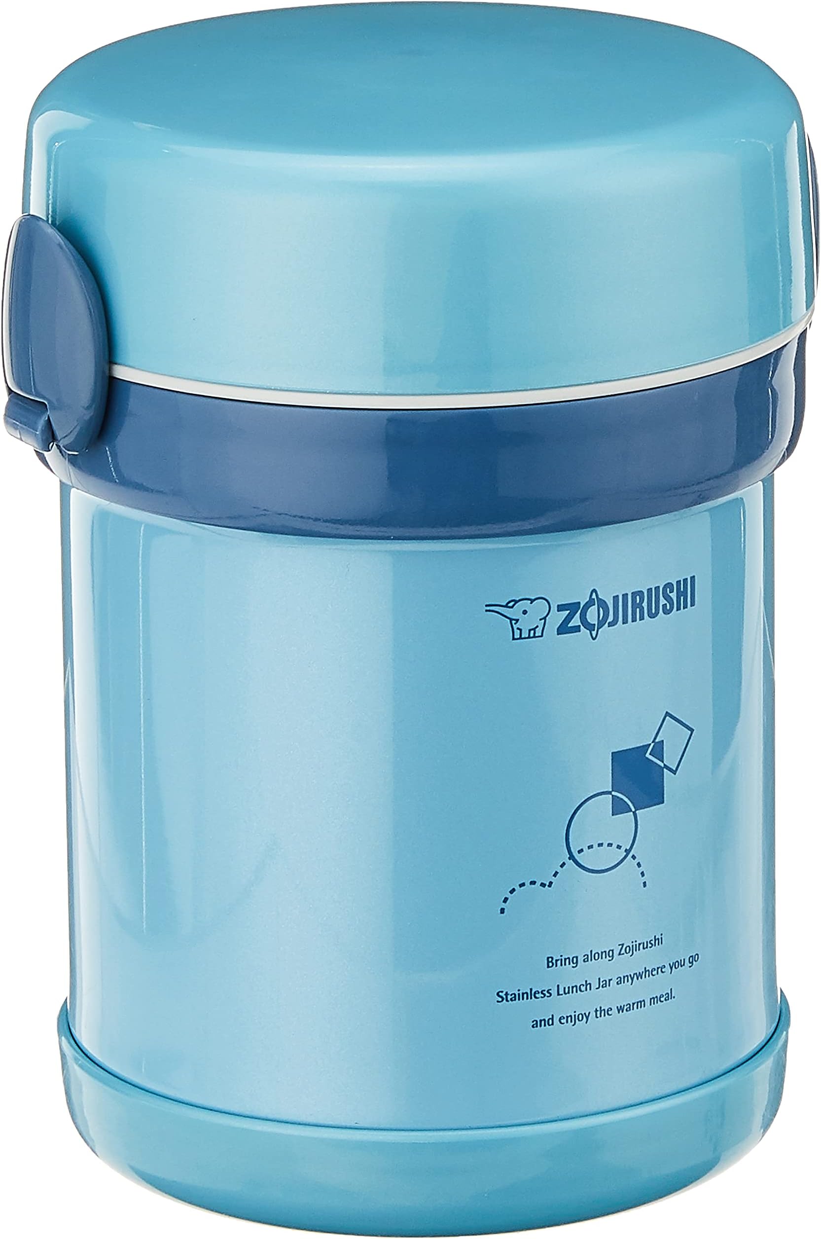 Amazon.com: Zojirushi SW-KA52H Stainless Steel Lunch Jar 18 oz Ice Gray : Home & Kitchen