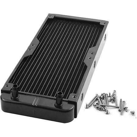 Amazon.com: BXQINLENX 18 Pipe Aluminum Heat Exchanger Radiator for PC ...