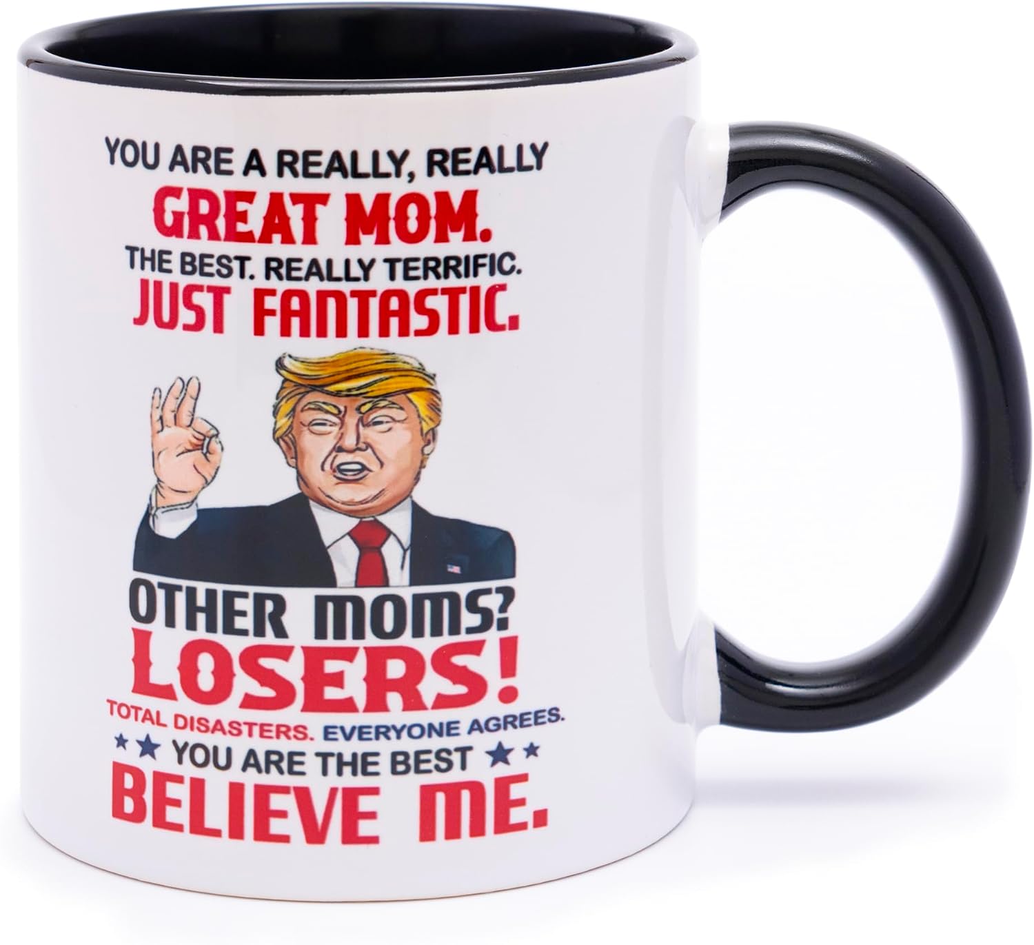 Amazon.com: Mom Coffee Mug 11 OZ, Funny Mother’s Day Gift, Unique Cup ...