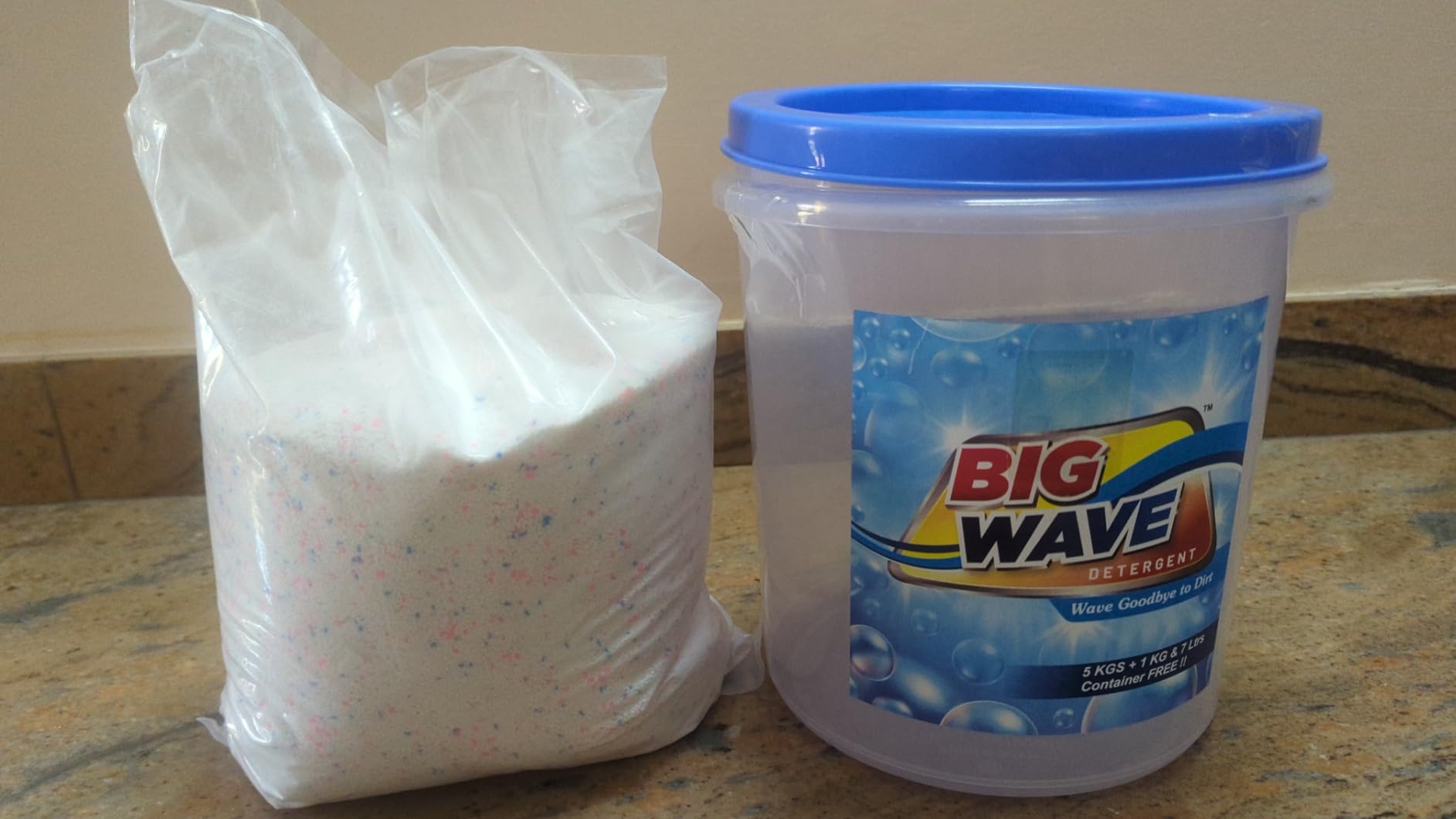 Big Wave Powerful Top Load Detergent Powder for Ultimate Cleaning ...