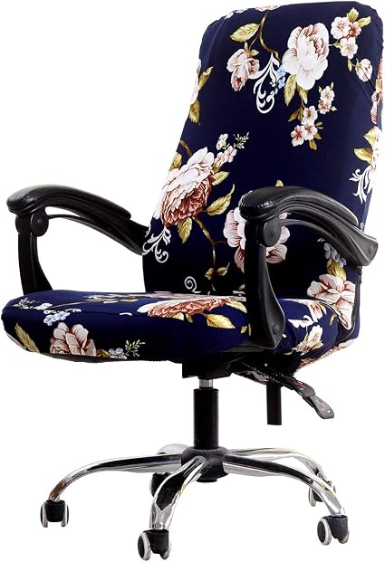 Amazon.com: WOMACO Printed Office Chair Covers, Stretch Computer ...
