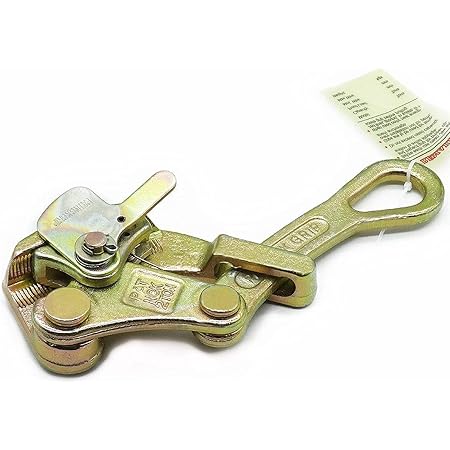 Guosu Cable Grip Wire Gripper Steel Cable Puller Tool for Wire Rope ...