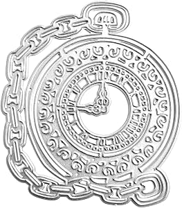 Amazon.com: Metal Die Cuts Watch Clock Embossing Stencil Cutting Dies ...