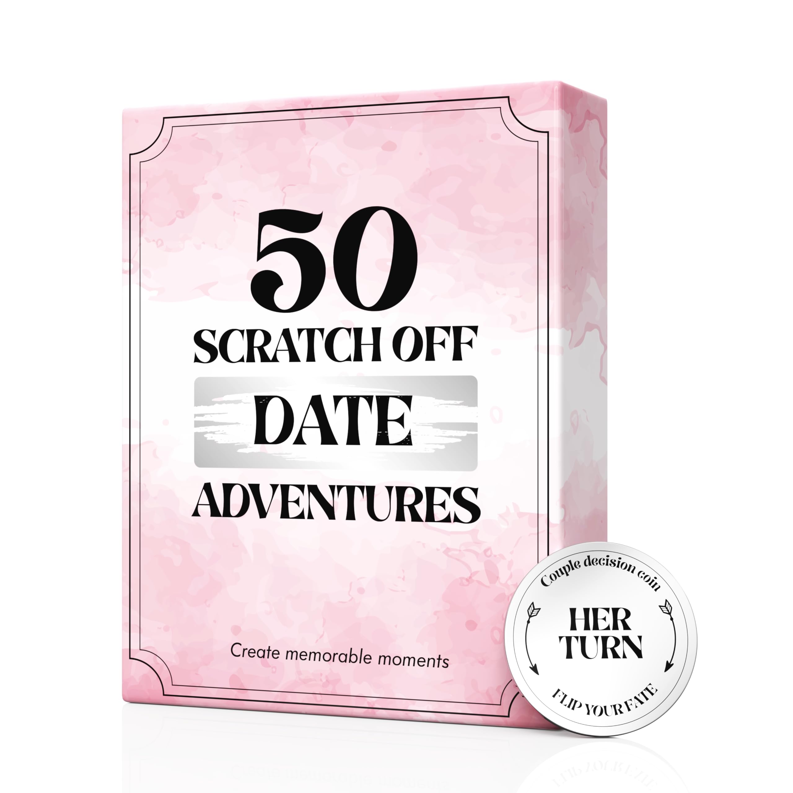 Amazon.com: BLY Games 50 Scratch Off Date Adventures - Fun ...