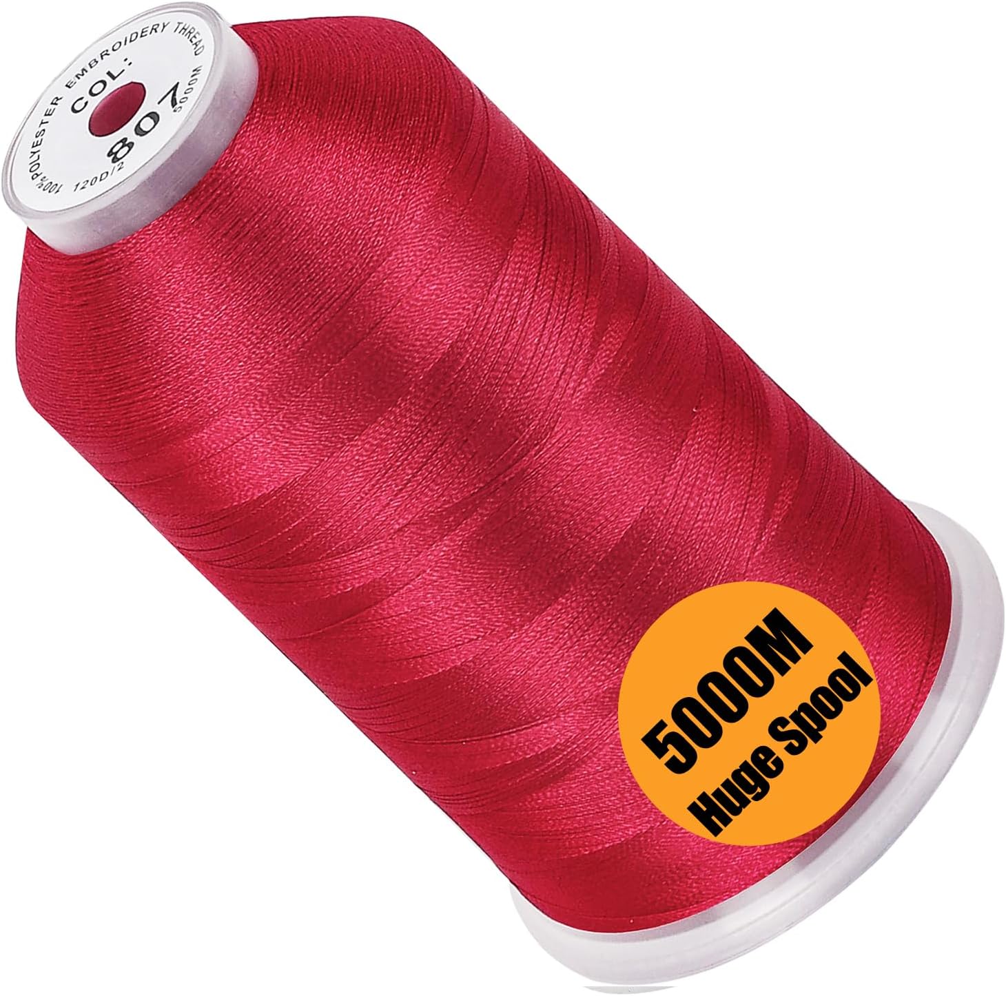 Amazon.com: New brothread - Single Huge Spool 5000M Each Polyester ...