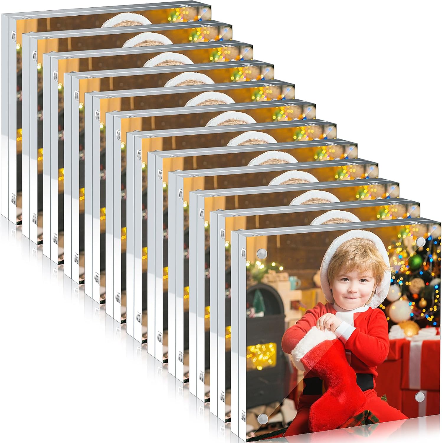 Amazon.com - 12 Pcs Acrylic Picture Frame Clear Acrylic Photo Frame ...