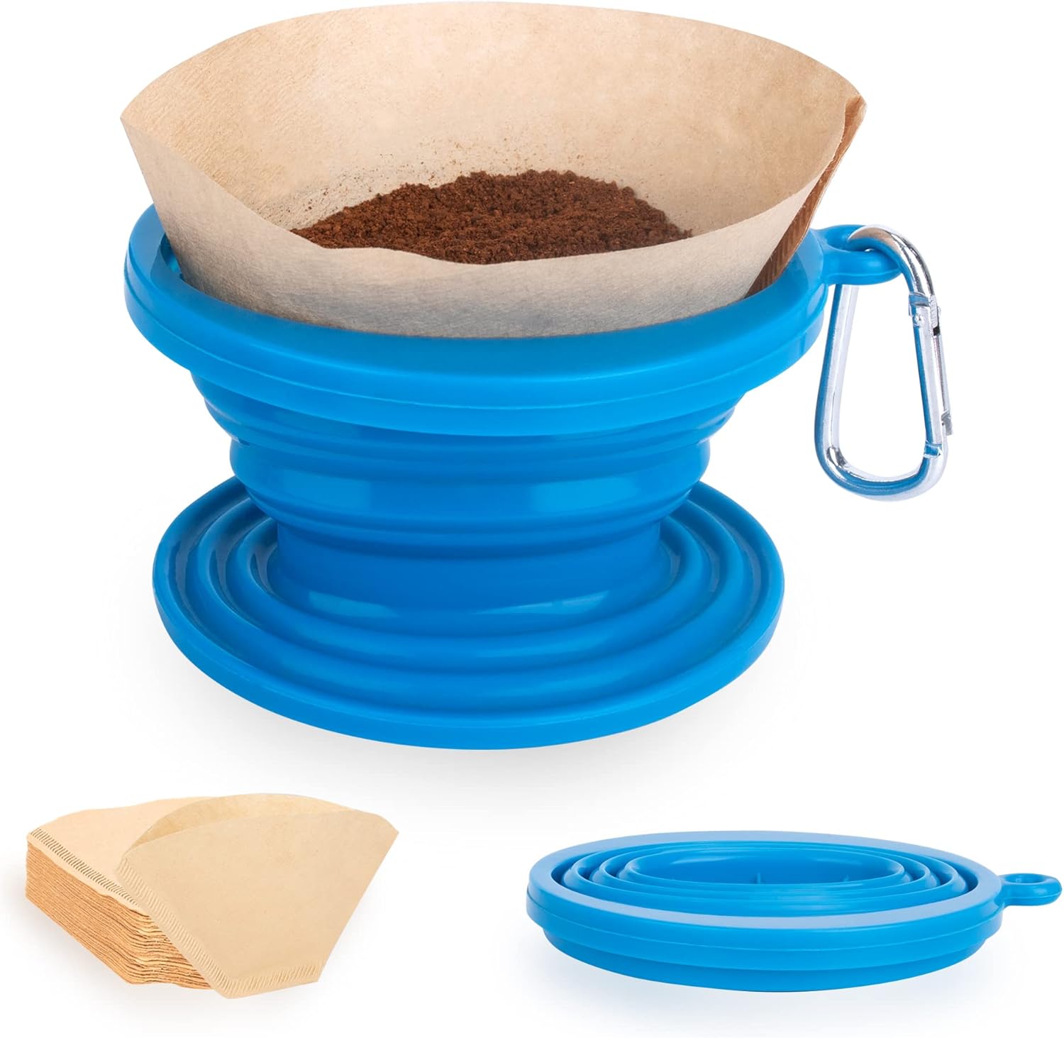 Amazon.com: Wolecok Collapsible Pour Over Coffee Dripper, Set of 1 ...