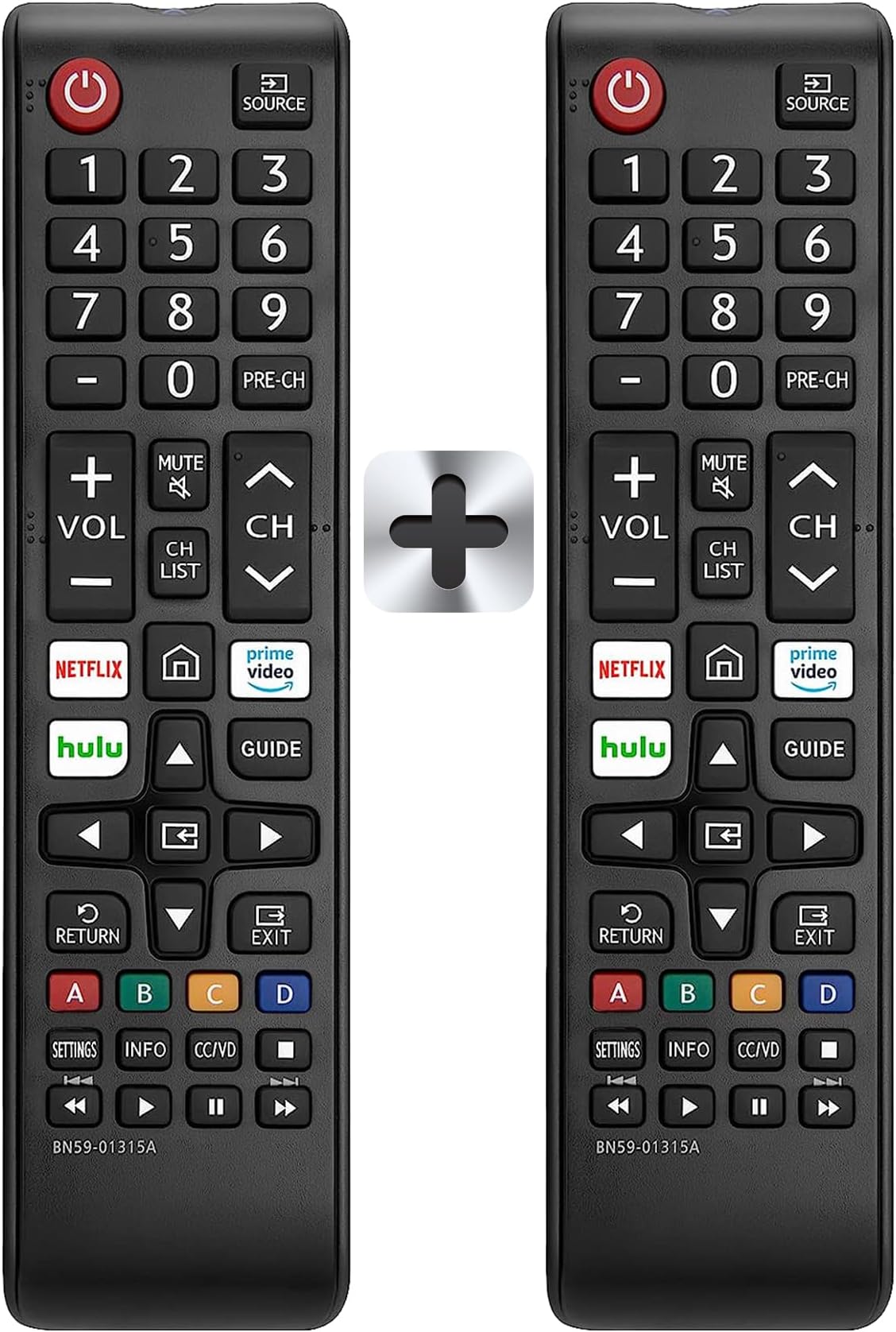 Amazon.com: 【Pack of 2】 New Universal Remote for All Samsung TV Remote ...