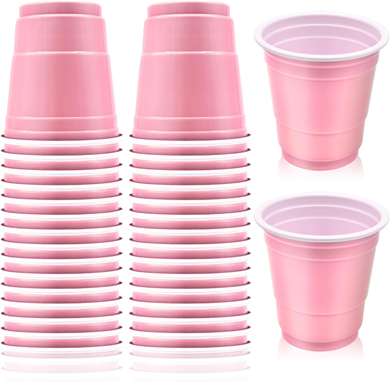 Amazon.com: Yaure Joy 30 Pcs Disposable 2oz Shot Glasses Plastic Cups ...