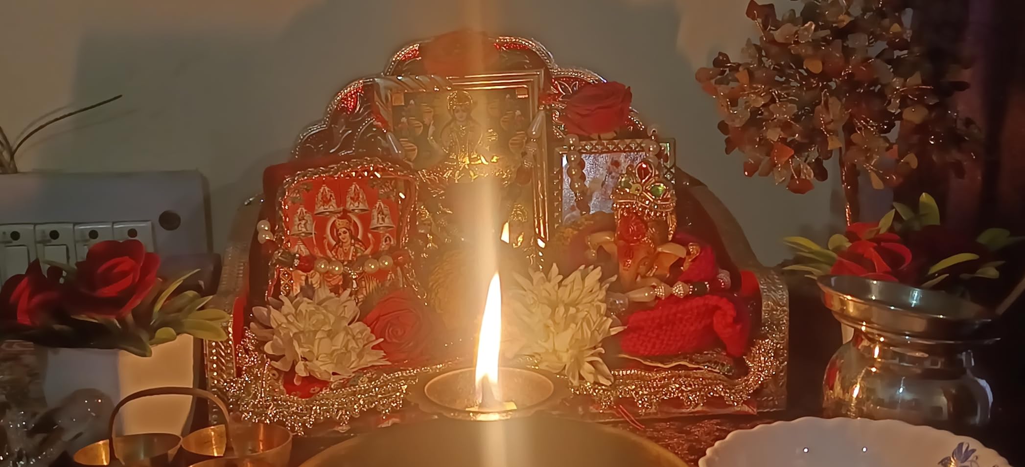 Diyas For Pooja SATVIK Pack Of 50 Pure Ghee Wicks For Puja | Ready-to ...