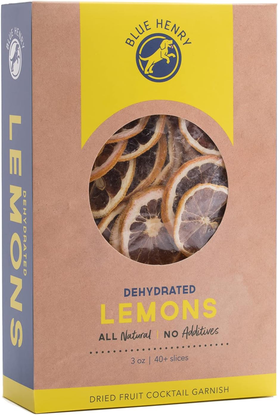 Amazon.com: BlueHenry Dehydrated Lemon Wheels - 3 oz - 40+ slices ...